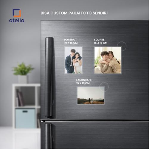 Jual Tempelan Kulkas Magnet Akrilik Foto Custom Print Acrylic Cetak ...