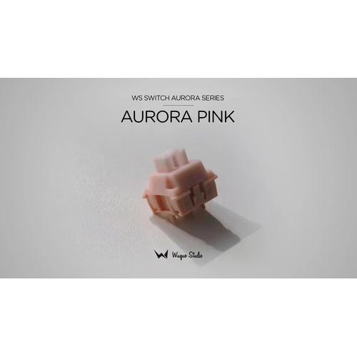 Jual WS Aurora Pink Switch (Linear 63.5g - PCB Mount) - NO FACTORY LUBE ...