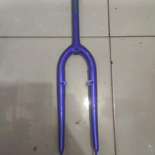 Jual fork sepeda mtb 24 besi - Biru - Kota Bekasi - Chiro Bike | Tokopedia