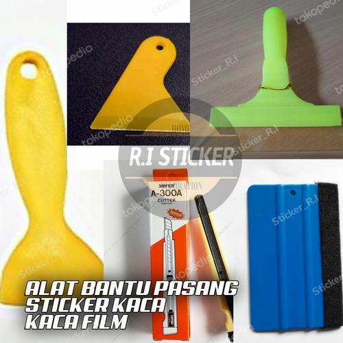 Jual Satu Set Alat Pasang Stiker - Stickee kaca Film Murah berkualitas ...