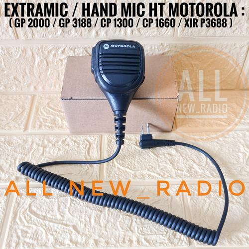 Jual EXTRA MIC HT MOTOROLA CP1300 CP1660 GP3188 GP2000 XIR P3688 MIC ...