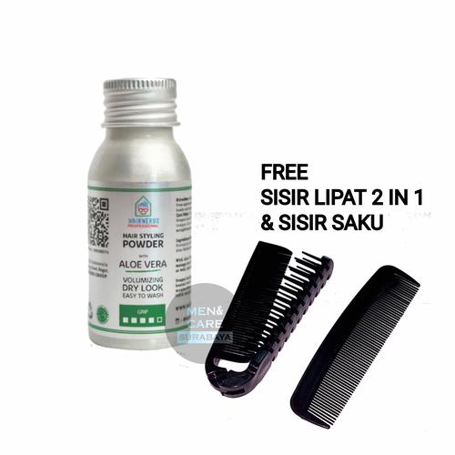 Jual Hairnerds Professional Freestyle Dust Hair Styling Powder 10 gram ...