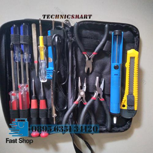 Jual Toolkit set electric 14 pcs SANDS Tool set Service Eletronika ...