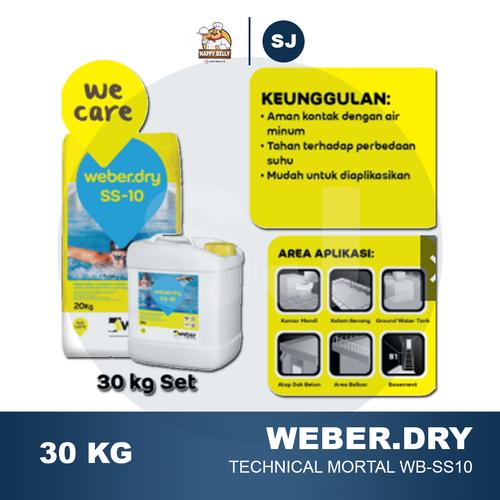 Jual MU Weber Dry SS-10 Waterproofing 2 Komponen 30kg - Kota Medan - SJ ...