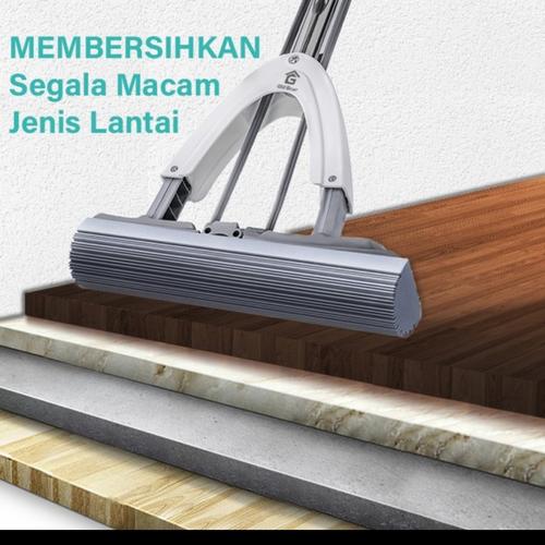 Jual Sponge Mop Alat Pel Tarik Lantai set Perlengkapan Kebersihan ...