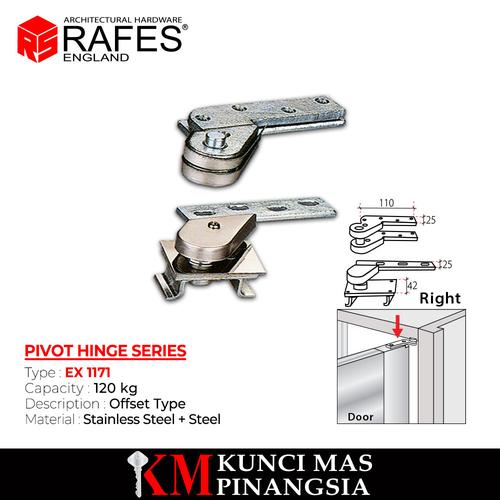 Jual Engsel Pivot / Pivot Hinge / 1171 / RAFES ORIGINAL - Jakarta Barat ...