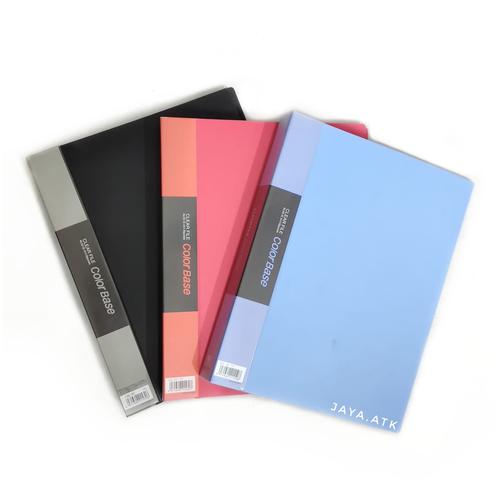 Jual MAP DOKUMEN A4 CLEAR HOLDER FILE KING JIM 60 LEMBAR A4S WARNA ...
