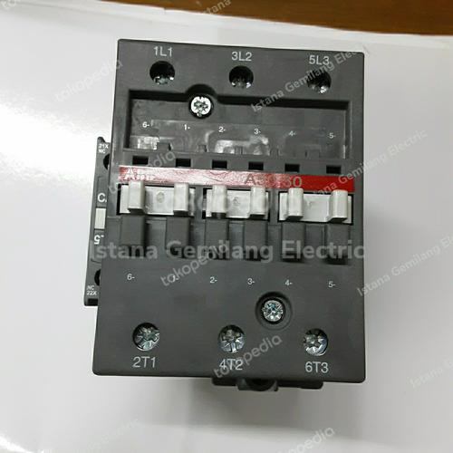 Jual READY CONTACTOR ABB A50-30-11 220VAC TIPE LAMA KONTAKTOR 3 PHASE ...