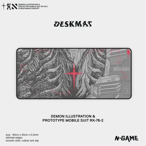 Jual Gaming Mousepad Deskmat DEMON PROTOTYPE RX78 - 80 X 30 X 0,3 - Kab ...