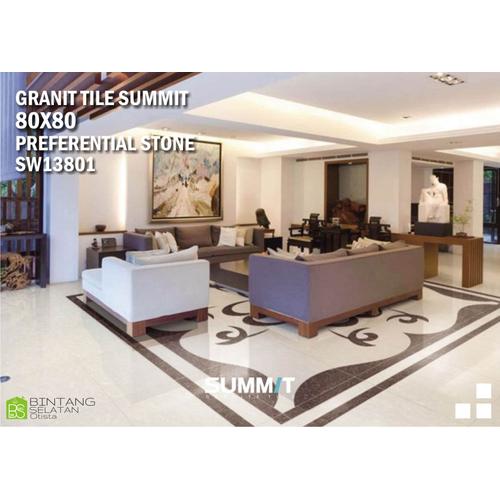 Jual GRANIT TILE SUMMIT 80X80/ GRANIT LANTAI PREFERENTIAL STONE SW13801 ...