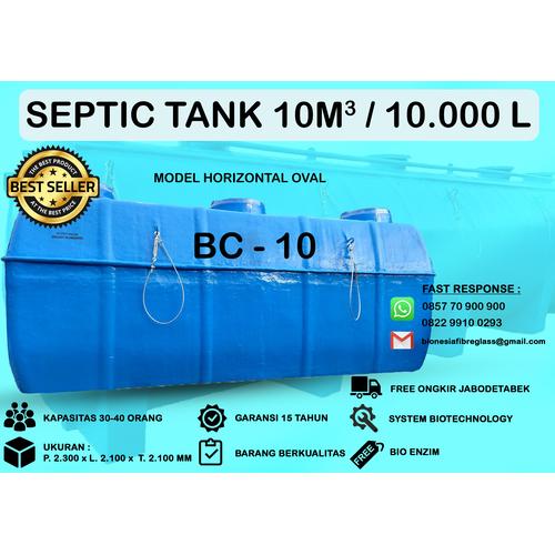 Jual Septic Tank BIOTECH Tipe BC-10 ukuran 10M3 / Kapasitas 10.000 ...