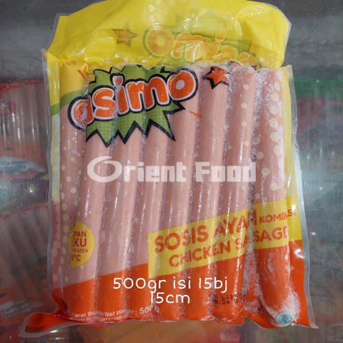 Jual Asimo Sosis Ayam Merah 500gr - Kota Surabaya - Orient Food Frozen ...
