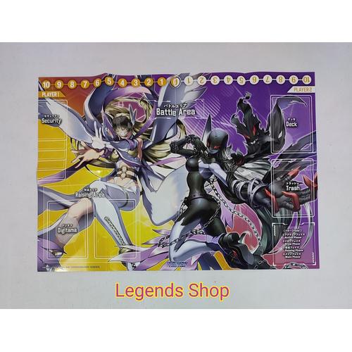 Jual Playmat Starter Deck ST10 Angewomon for Kartu Digimon Card Game ...