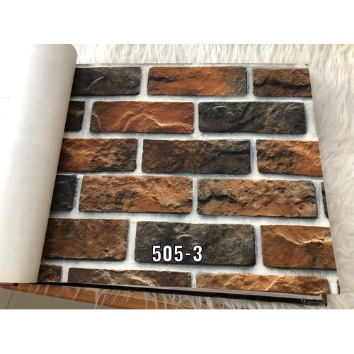 Jual Wallpaper Dinding Motif Batu Bata Alam 3D Mewah de cafe - Kota ...