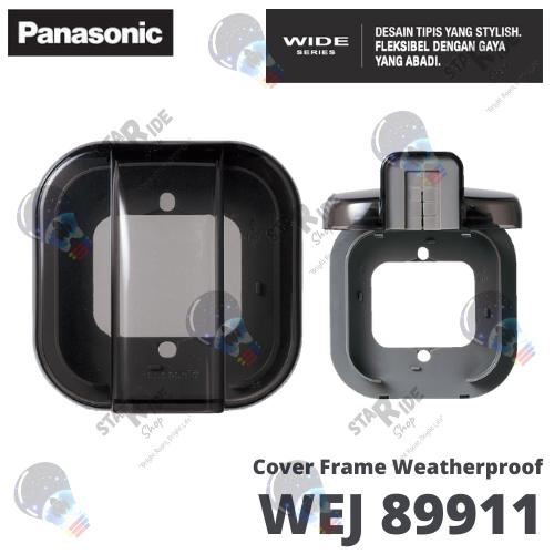 Jual Cover Frame Weatherproof Waterproof Panasonic WEJ89911 Wide Series ...