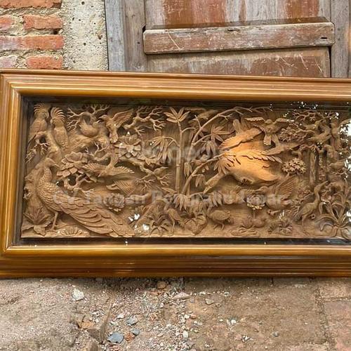 Jual Relief 3D / Ukiran Relief / Ukiran Kayu Jati / Relief Hiasan ...