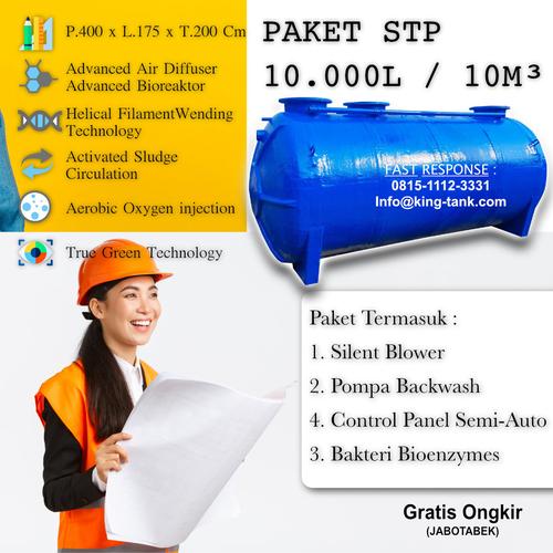 Jual STP PAKET TANGKI IPAL STP 10000 Liter / 10 m3 - Kab. Tangerang ...