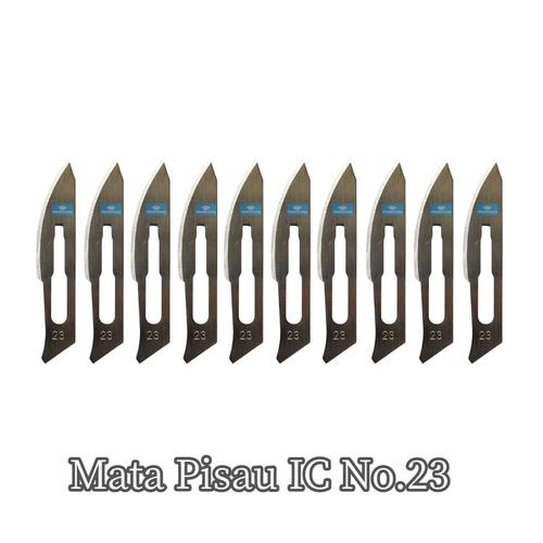 Jual Mata Pisau IC Blade No.23 IC Head Knife Isi 10pcs - Kota Tangerang ...