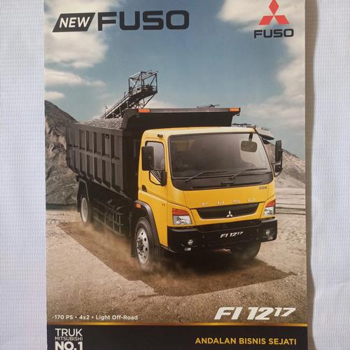 Jual Poster brosur mitsubishi new fuso 170PS 4x2 light off road FI1217 ...
