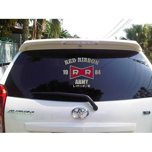 Jual stiker kaca mobil red ribbon army - Kota Surabaya - zerosticker ...