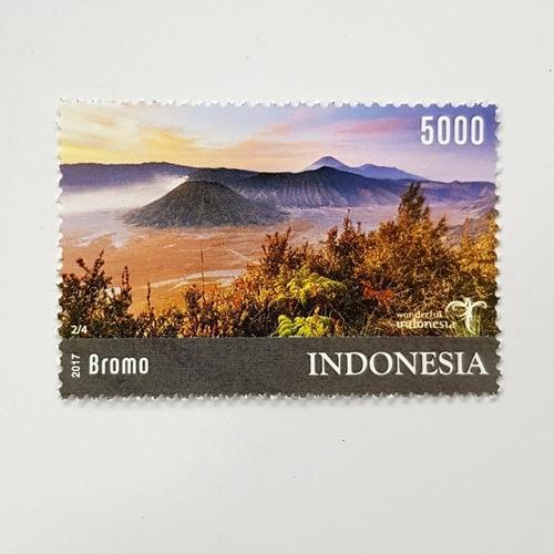 Jual Perangko/Prangko INDONESIA. GUNUNG BROMO ~ Pesona Tujuan Wisata ...