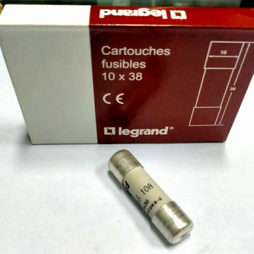 Jual HRC FUSE 10x38 10A 10 Ampere Legrand Fuse Sekring Keramik 500V ...