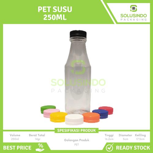 Jual Botol Plastik Susu Milk 250ml 14 Gram PET - Hitam - Jakarta Timur ...