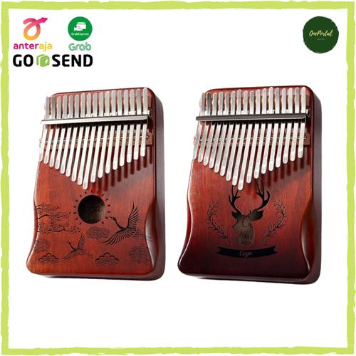 Promo Cega Kalimba Thumb Piano / Alat Musik jari Musical Toys 17 Note ...