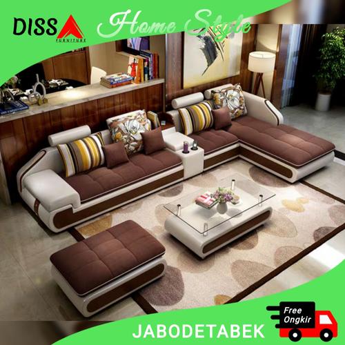 Jual Sofa letter L / sofa minimalis / sofa L shape minimalis - Kab ...