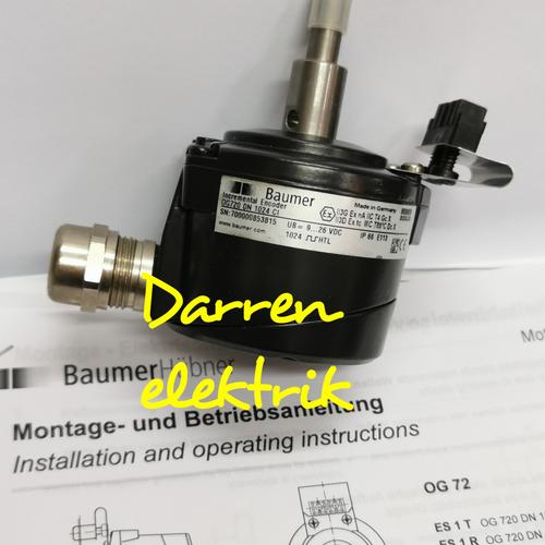 Jual baumer rotary encoder incremental OG720 DN 1024 C1 - Jakarta Barat ...