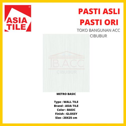 Jual Keramik 20x25 Glossy Asia Tile Metro Basic - Kab. Bogor - TB ACC ...