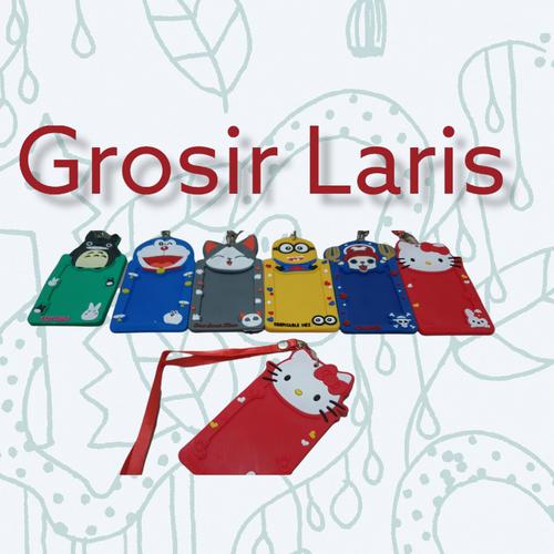 Jual Tempat ID Card Frame Casing ID Card Holder / Name Tag - BIRU ...