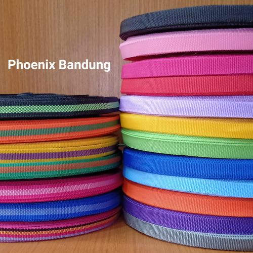 Jual Tali Webbing / bisban 1 cm - Hitam - Kota Bandung - Phoenix ...