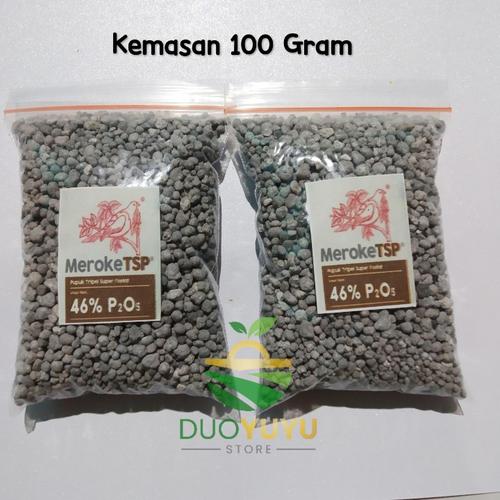 Jual Pupuk Meroke TSP P2O5 46% Repacking 100 Gram - Pupuk Pembenah ...