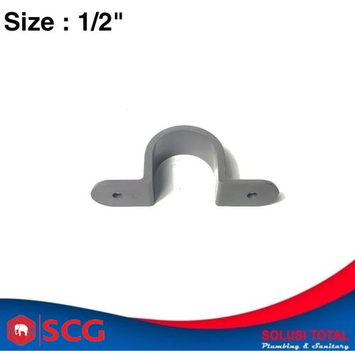 Jual Klem Omega Pvc 1/2 Inch Saddle Clip 1/2" SCG - Jakarta Selatan ...