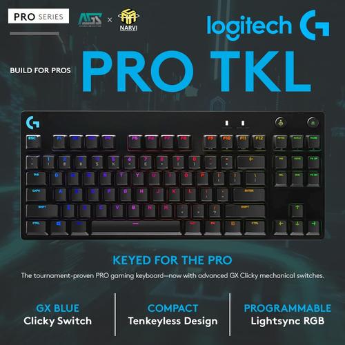Jual Logitech Pro TKL - Clicky Mechanical - Keyboard Gaming - Jakarta ...