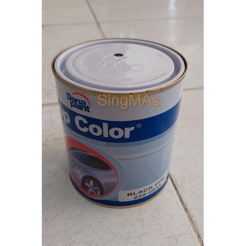 Jual Cat Mobil Duco TOP COLOR 222-2833 BLACK DOF 1Kg Hitam Dop Dana ...