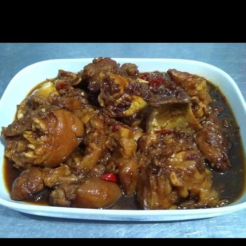 Jual Cukiok / te kha / kaki babi Hong / kaki babi kecap - babi + tahu ...