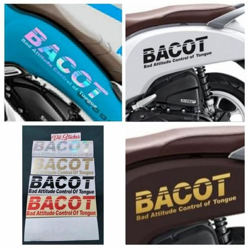 Jual STICKER BACOT CUTTING - Hologram, 30cm - Jakarta Timur - Dil ...