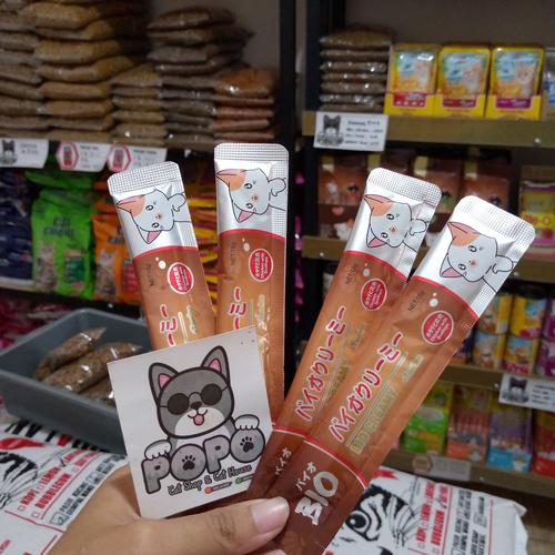 Jual bio creamy treats 15gr snack kucing - chicken tuna - Kab. Bantul ...
