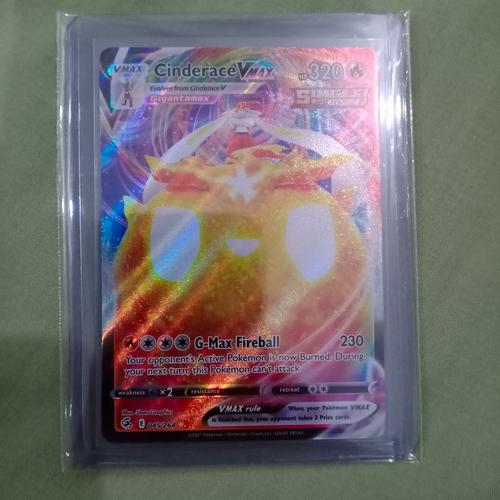 Jual Pokemon TCG Fusion Strike CinderAce V max - Jakarta Selatan ...