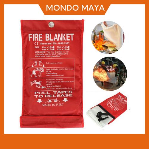 Jual 1,5 x 1,5 Selimut Alat Pemadam Api Fire Blanket - 1,2 x 1,8 M - Kota Bandung - Mondo Maya ...