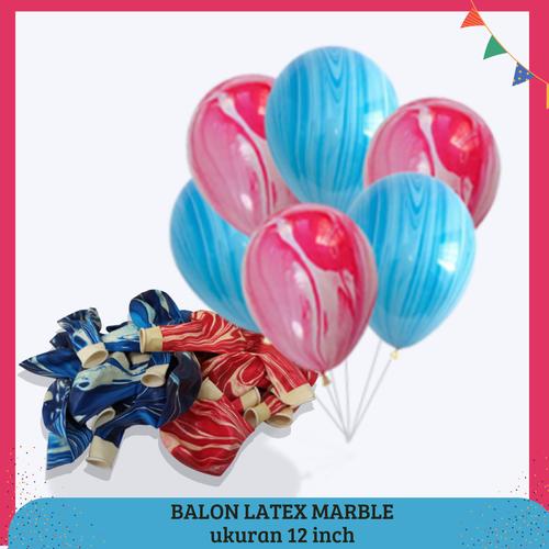 Jual BALON LATEX MARBLE ukuran 12 inch - Kota Bandung - puffpopshoptts ...