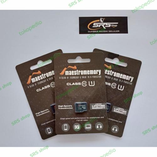 Jual Memory Memori Micro SD Maestro 8GB,16 GB,32GB Turbo Class 10 Plus ...