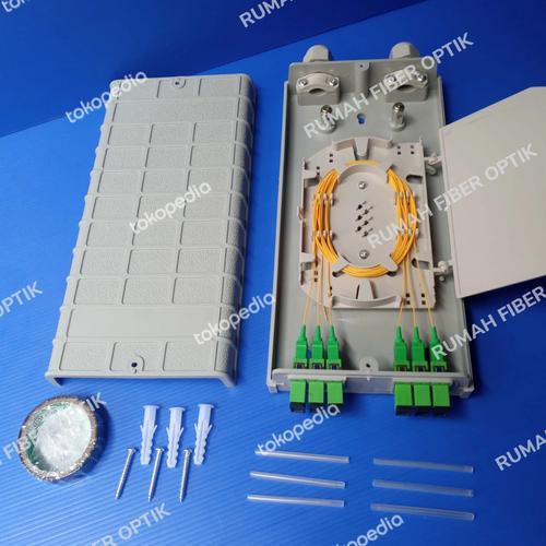 Jual odf 6 core lengkap pigtail SC APC/otb 6 core lengkap pigtail SC ...