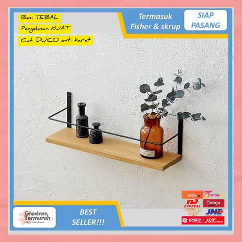 Jual Rak Dinding Ala Jepang Simple Minimalis Vintage Kuno Retro Murah ...