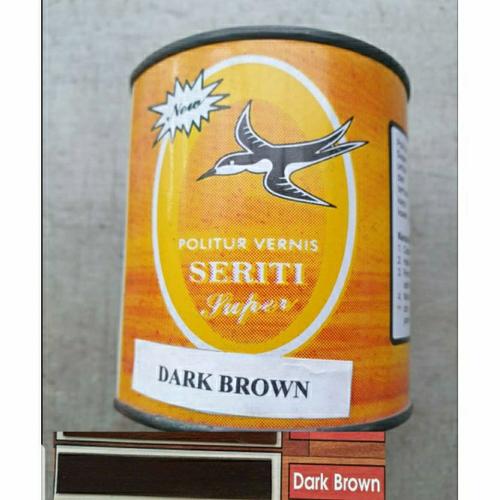 Jual politur vernis kayu cat kayu coating plitur kayu warna dark brown ...