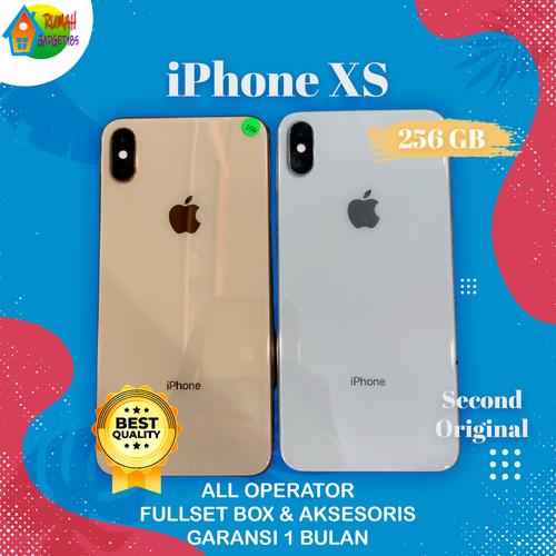 Jual Second iPhone XS 256 GB Mulus Ex Inter Silent Camera - SILVER ...