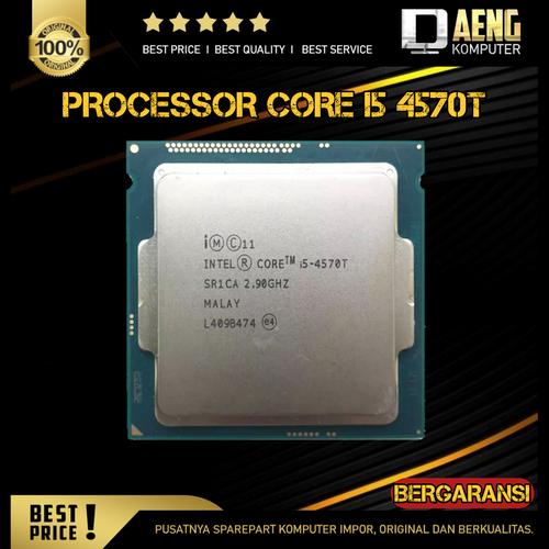 Jual Prosesor Intel core i5 4570T Socket 1150 Hemat listrik - Kota ...