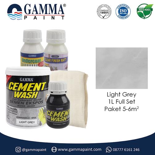 Jual Cement Wash 1L - FULL SET - Paket 5-6m2 - Cat Motif Semen Ekspos ...